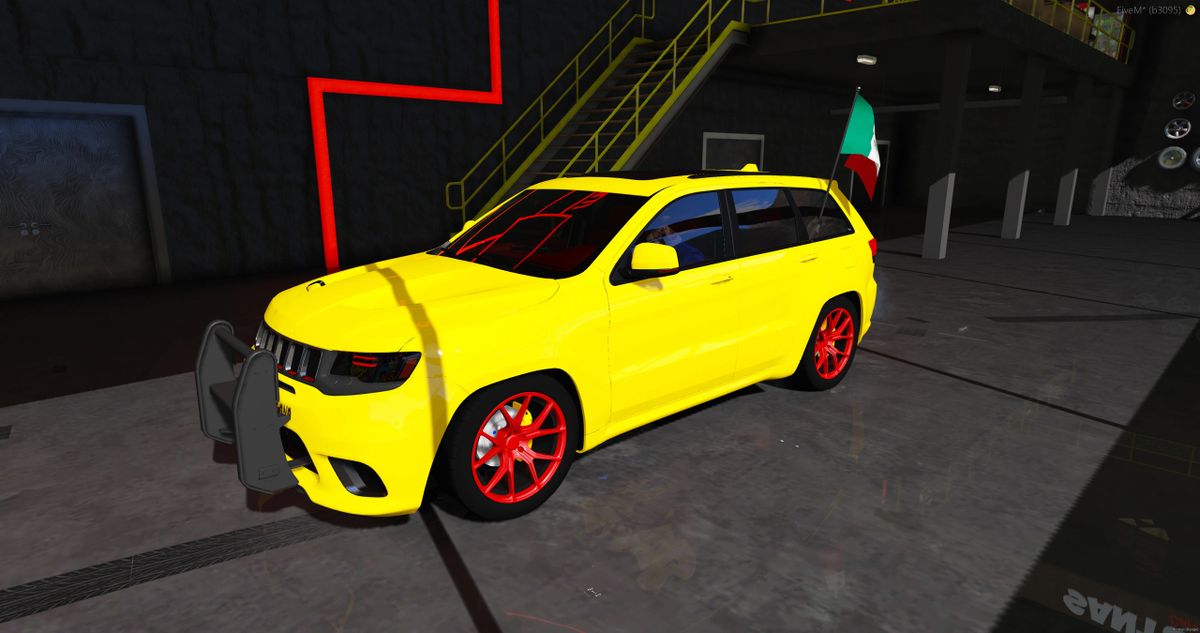[Debadged]-Jeep Grand Cherokee Trackhawk Supercharged SRT Ghoul With Props