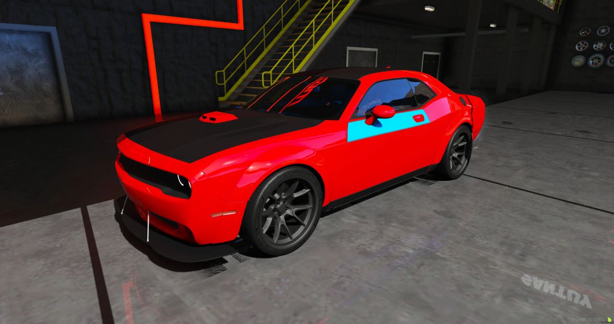 [Debadged]-Dodge Challenger Shaker 50th Edition [Animated Windows ...