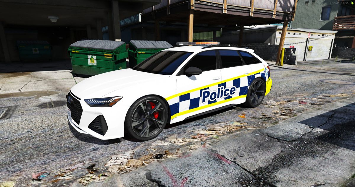 [Non ELS] Audi RS6 2020 [Police]