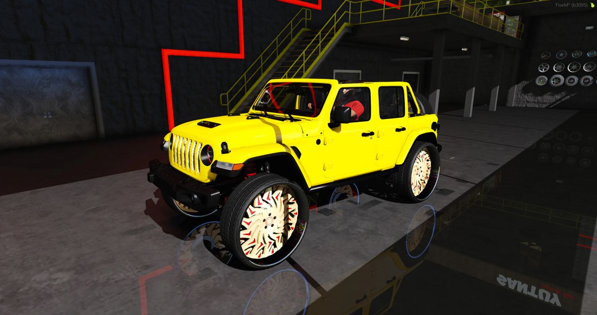 [Debadged]-Jeep Wrangler Gold Donk