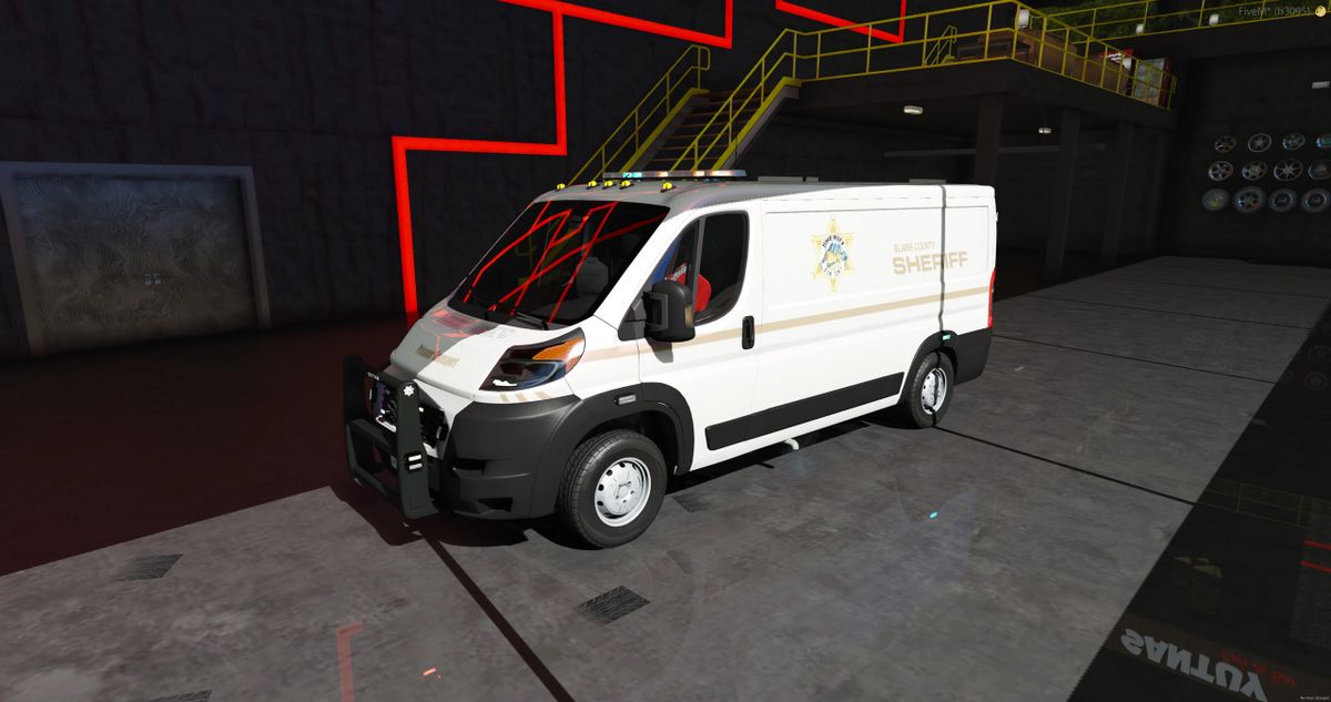 [Debadged]-[Non ELS] Dodge Ram Promaster 2022 Prison [Slider] [9 Seater ...