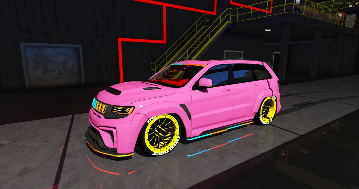 [Debadged]-Jeep Demon Hawk Modern Lights [Police] [Tuned]