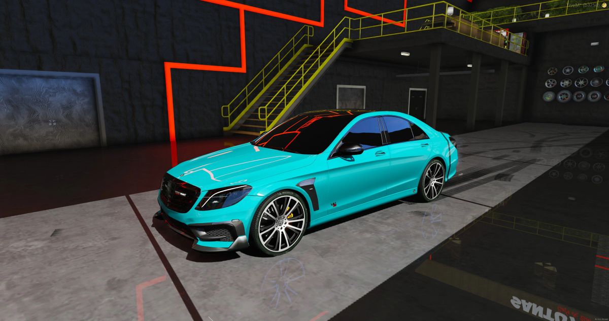 Brabus S900 Rocket Unmarked [Police]