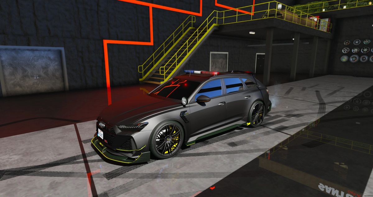Audi RS6 C8 ABT [Police]