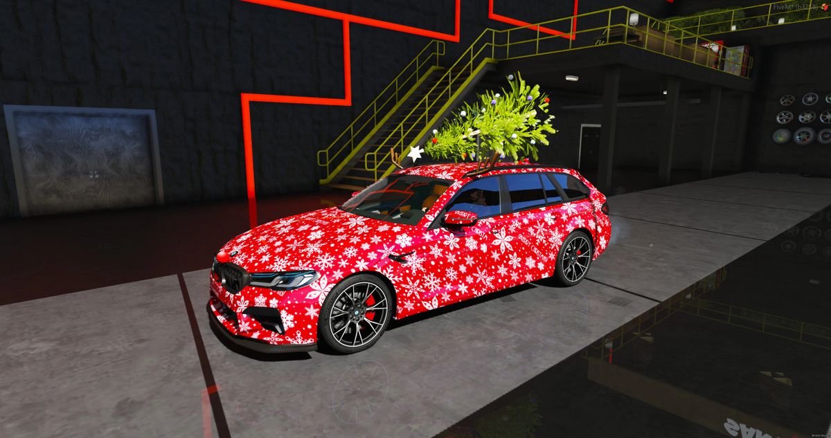 BMW M5 F91 Touring Christmas Edition