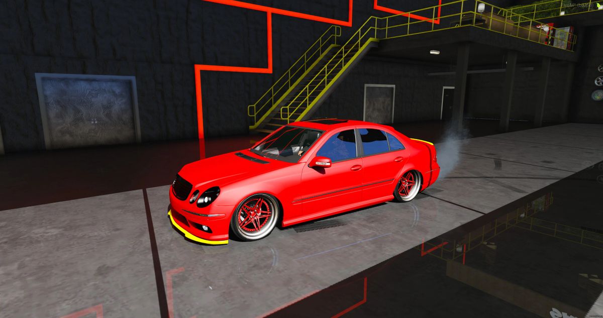 [Debadged]-Mercedes E55 AMG Lowered