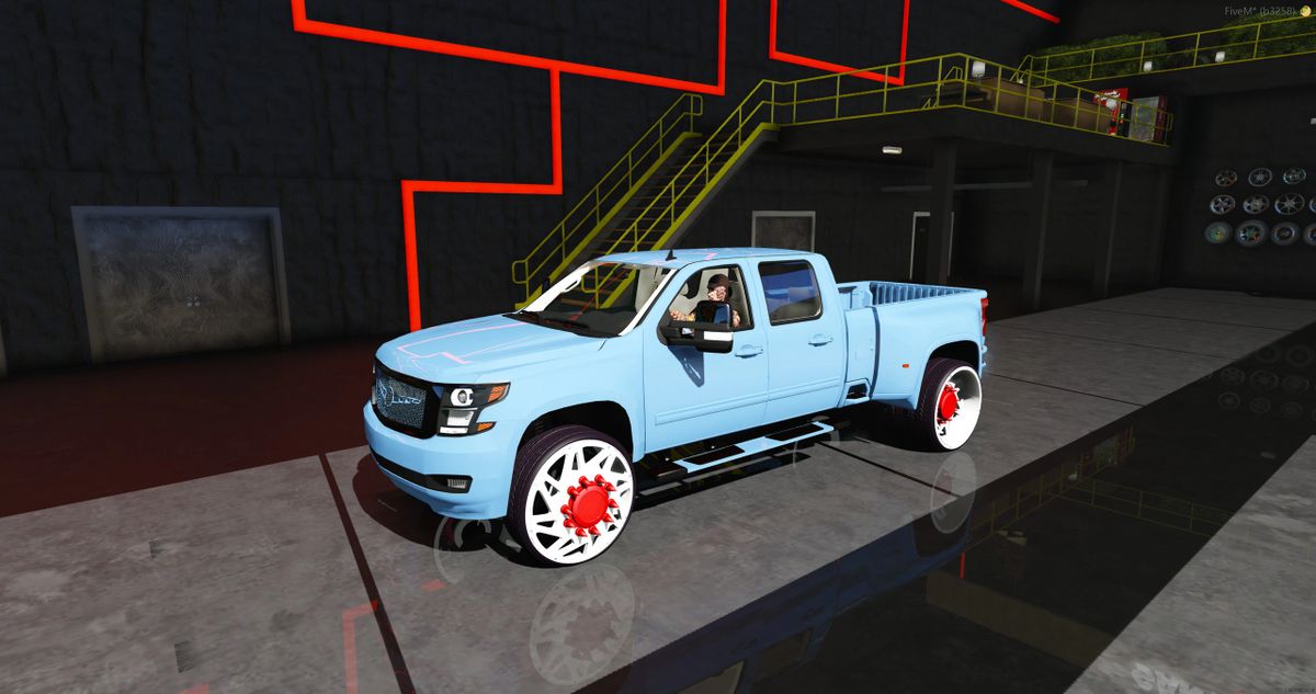 [Debadged]-2015 Chevy Tahoe 3500 Dually Custom On 30 Forgiatos