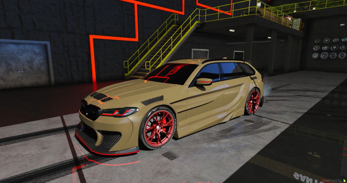 BMW M5 Abflug [Tuned]