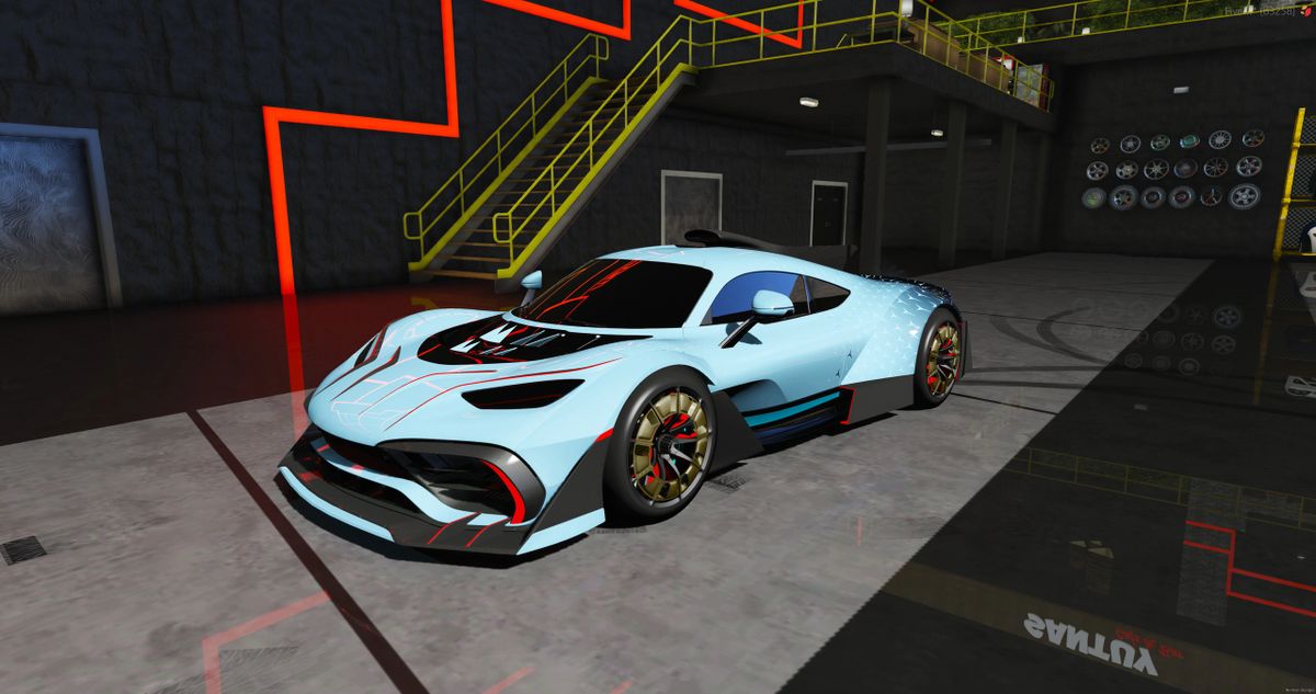 [Debadged]-Mercedes AMG One Hycade Edition [Animated Spoiler]