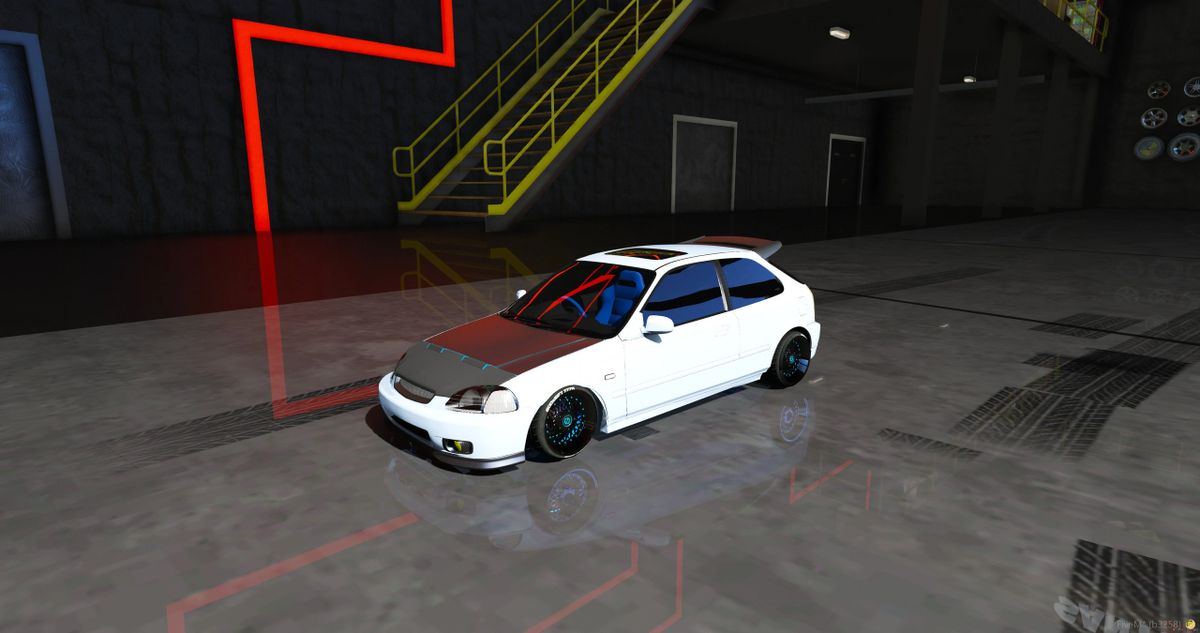Honda Civic EK9 Drift JDM EK HATCHIE RC Car