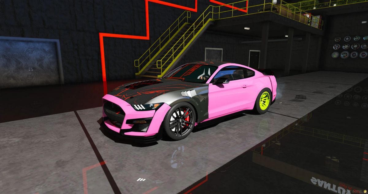 Custom 2020 Ford Mustang GT500 Drag