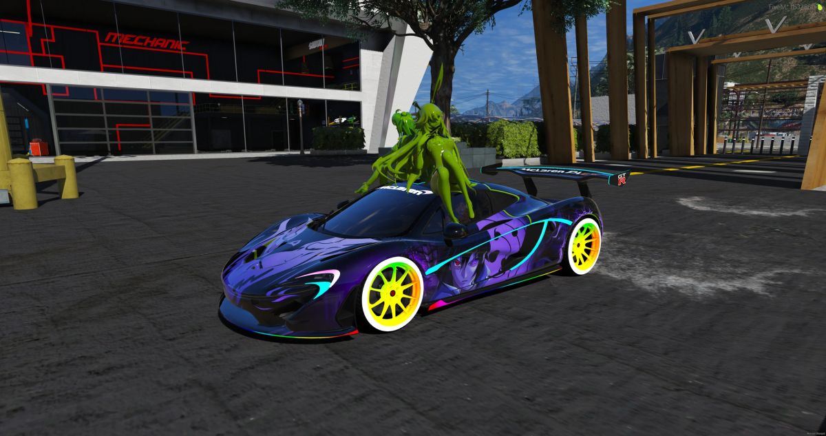 McLaren P1 Widebody [Dynamic Lights]
