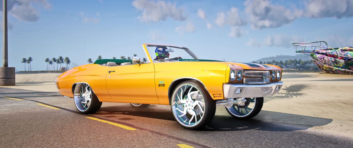 Chevy Chevelle Vert Donk 1970 [Slider] [4 Seater] [Auto Roof]