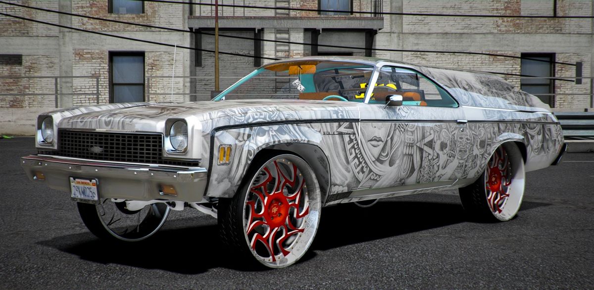 Chevy El Camino Donk 1973