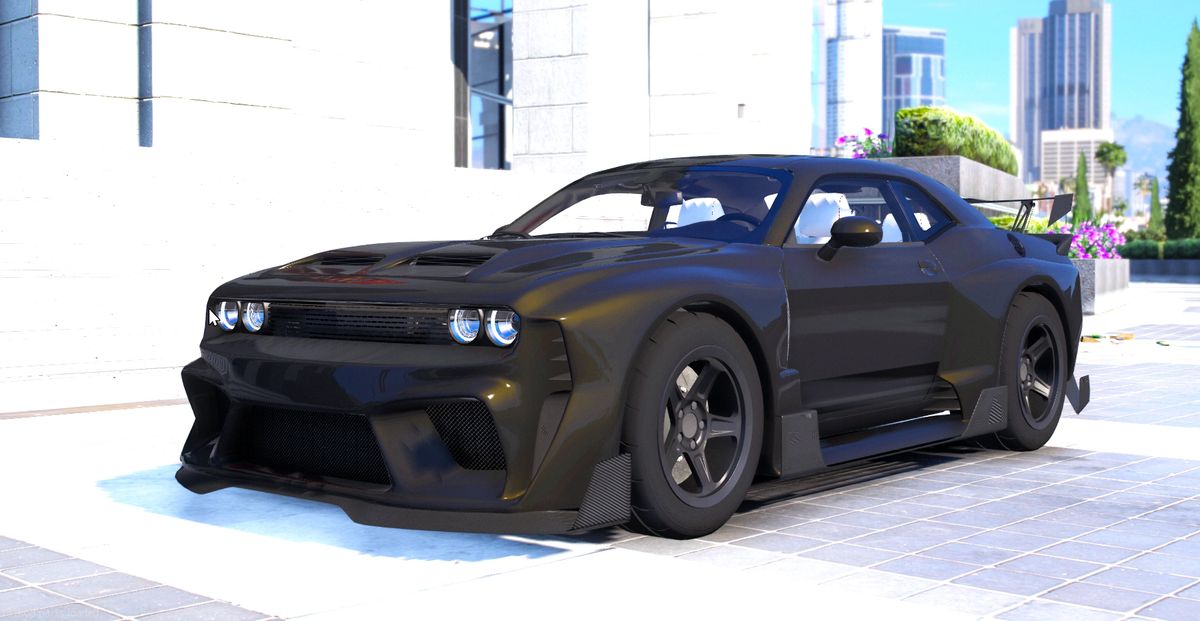 [Debadged]-Dodge Challenger Demon Hycade