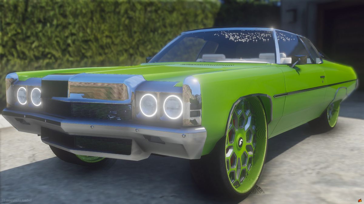 1972 Chevy Impala Donk Forgiato