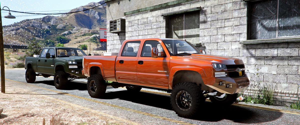 2006 Lifted Chevy Cateye