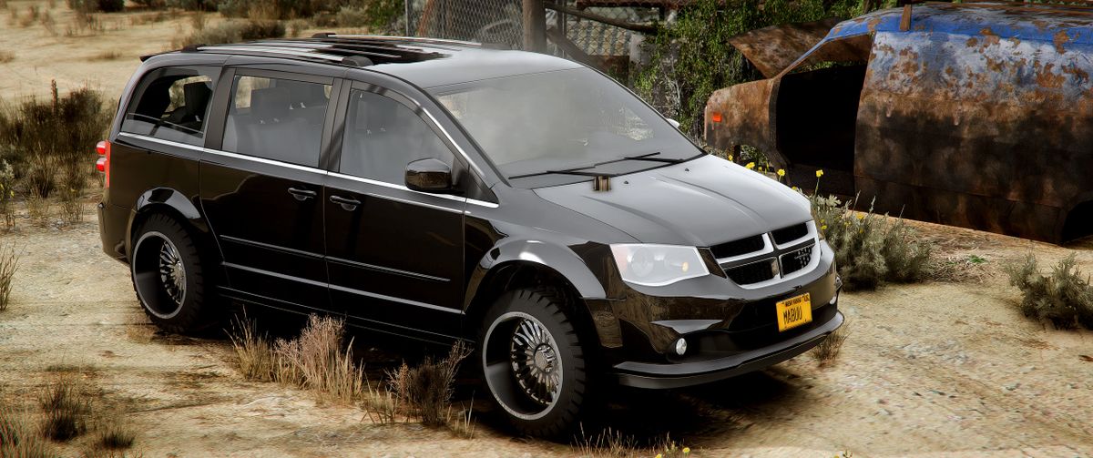 2015 Dodge Caravan squatted, Cummins Swapped