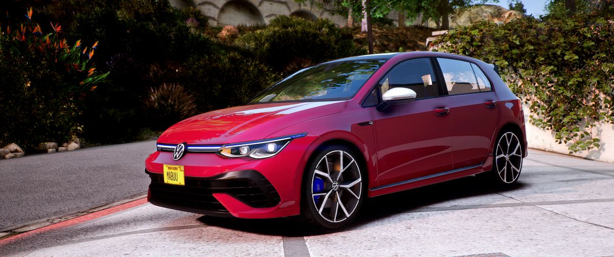 Volkswagen Golf R MK8 [Animated Sunroof]