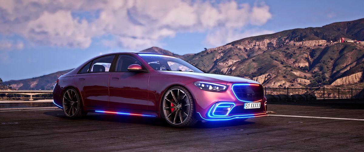 2021 Mercedes S500 B50 Police Modern Lights [Slider] [5 Seater] [Police ...