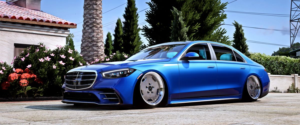 Mercedes S500 W223 Stanced Engine Swap [5 Seater]