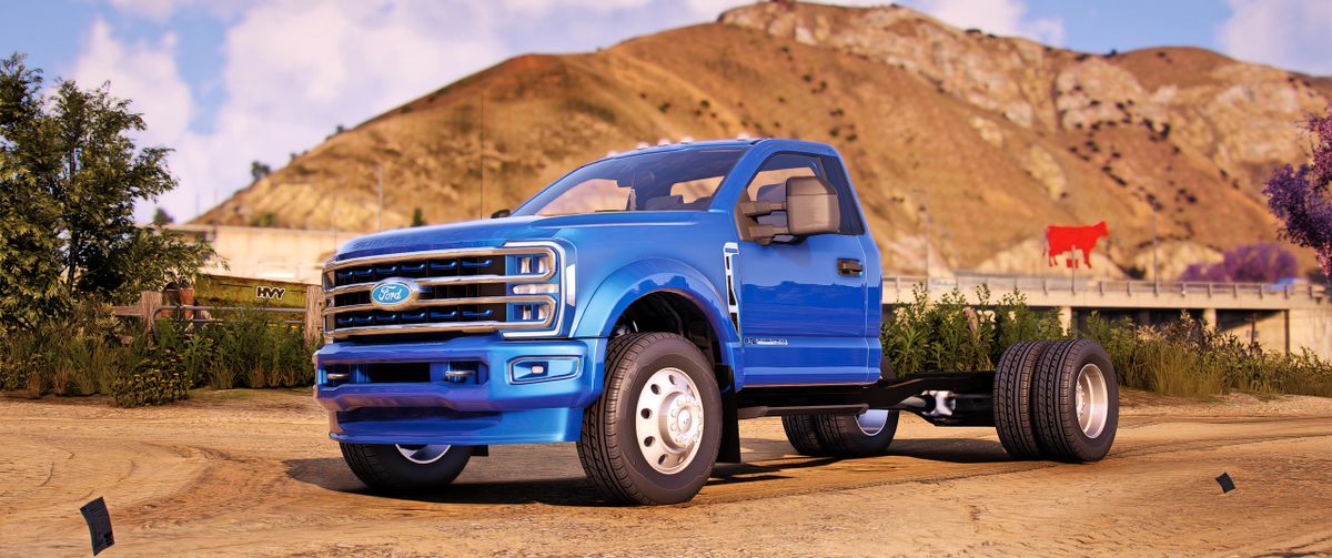 Ford F450 Single Cab 2024 v1