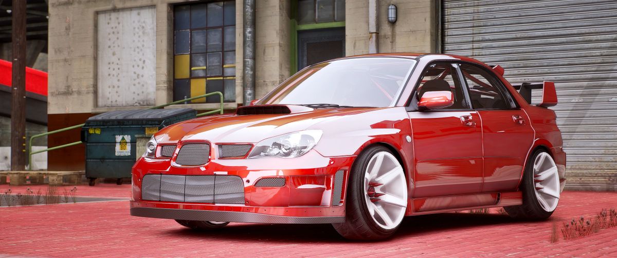 SUBARU STANCED WRZ