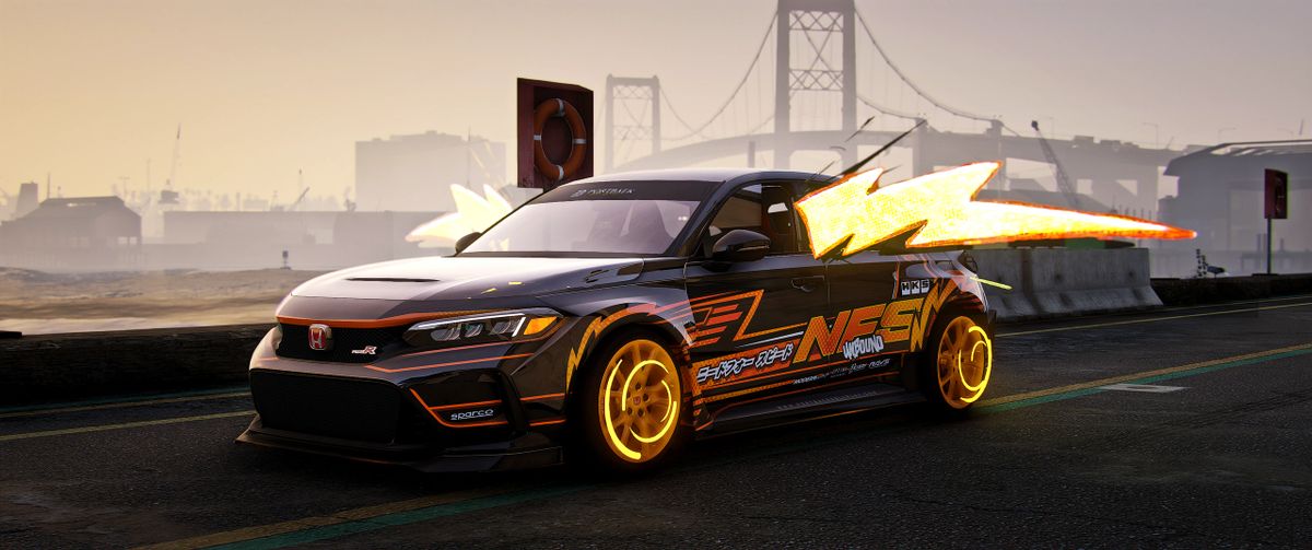 NFS Unbound Honda Civic Type R FL5 [Dinamic Lights] [Tuning Parts] [Tuned]