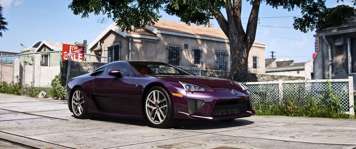 Lexus LFA 2011 [Animated Spoiler]