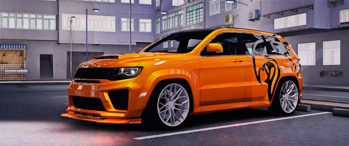 [Debadged]-2021 Jeep Trackhawk Rahgaragee Replica [Slider] [5 Seater]