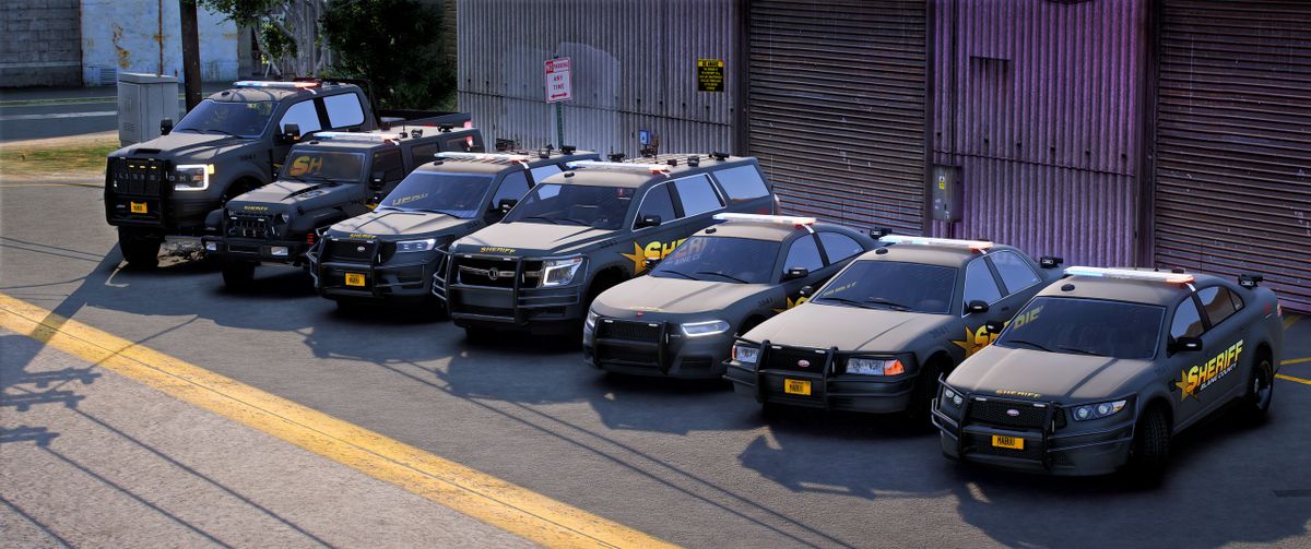 [Non ELS] 2024 Sheriff Lore Legacy [Police] [7 Cars]