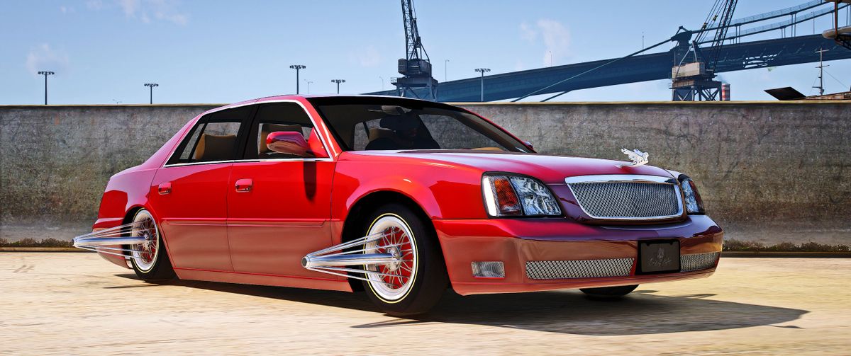 Cadillac Slab 2000 Lowrider [Animated Trunk]