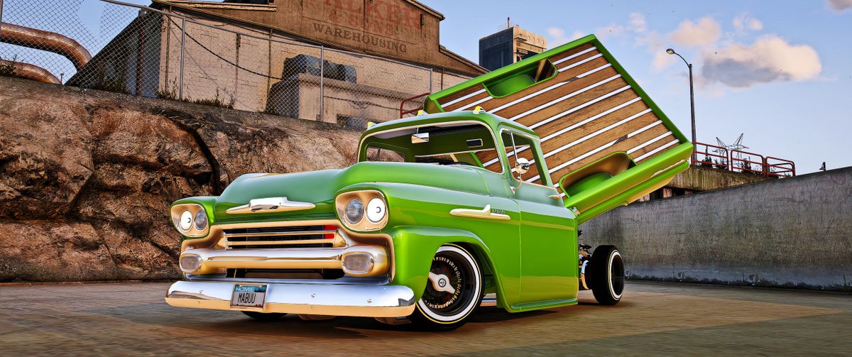 Chevy Apache Lowrider [Animated Bed]
