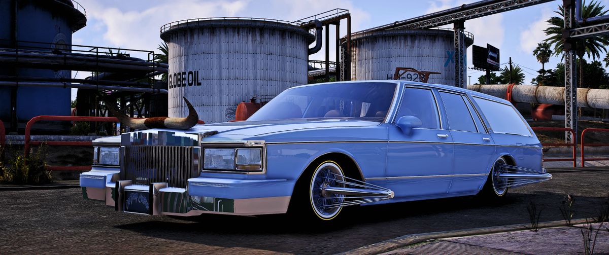 Chevy Caprice Wagon Slab Lowrider