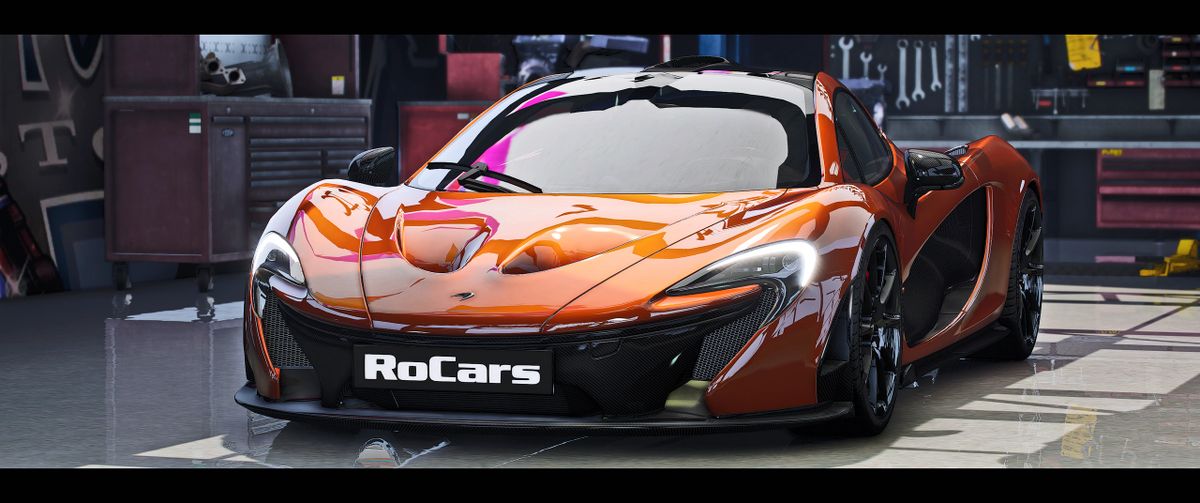 McLaren P1 [Animated Spoiler]