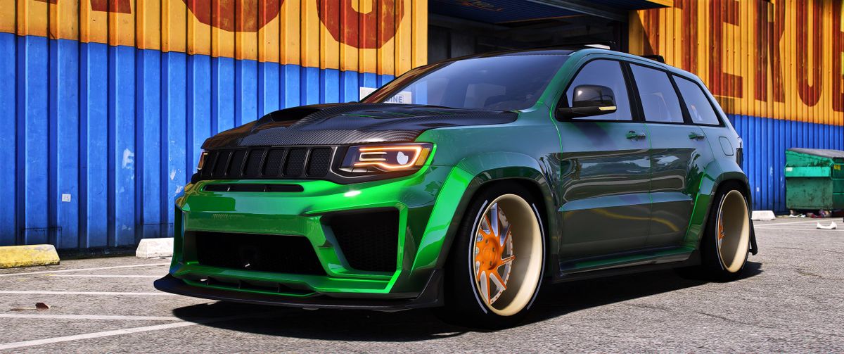 [Debadged]-Widebody Jeep Track Hawk [Slider] [5 Seater]