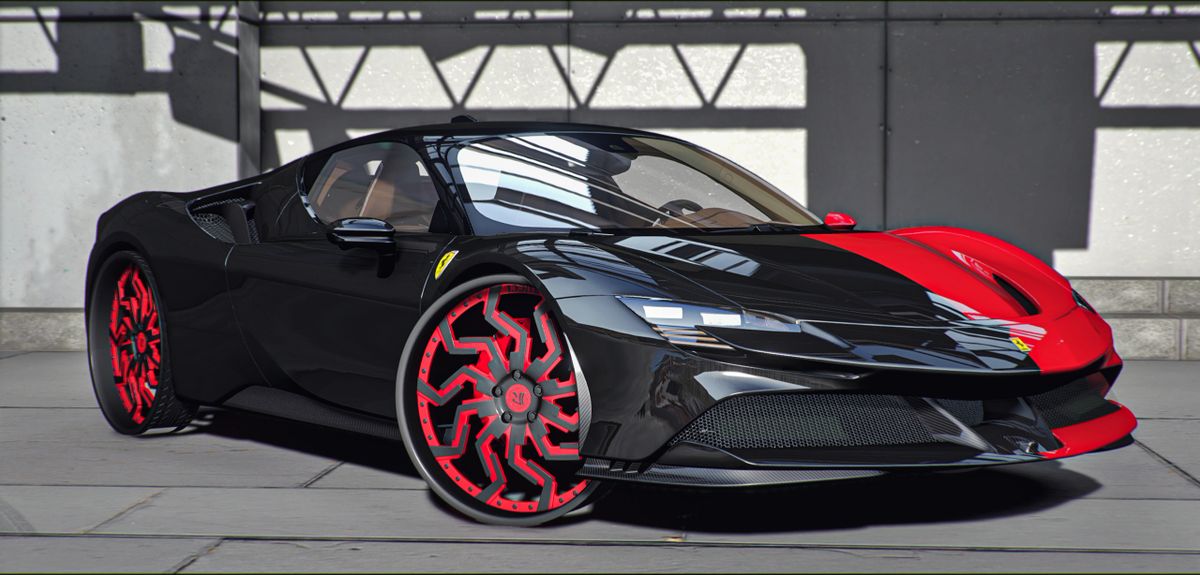 Ferrari SF90 on Rucci Donk