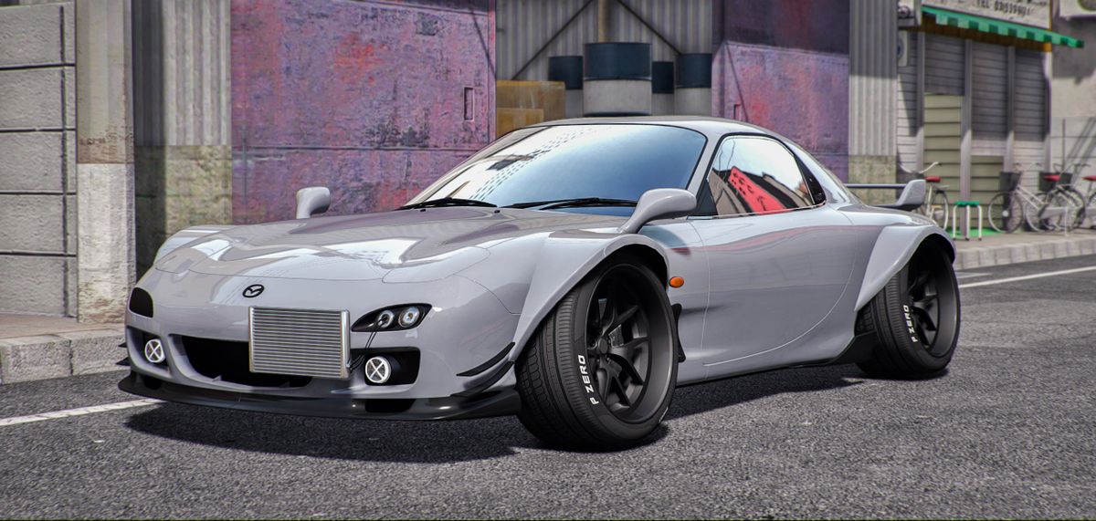 Mazda RX7 Slammed [Tuned]