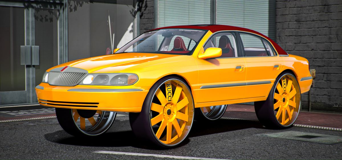 Lincoln Town Car 2002 Donk