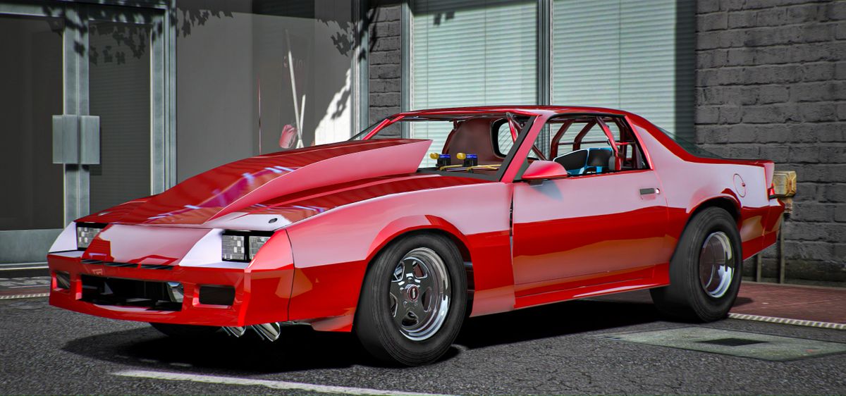 Chevy Camaro Iroc Berlineta Drag