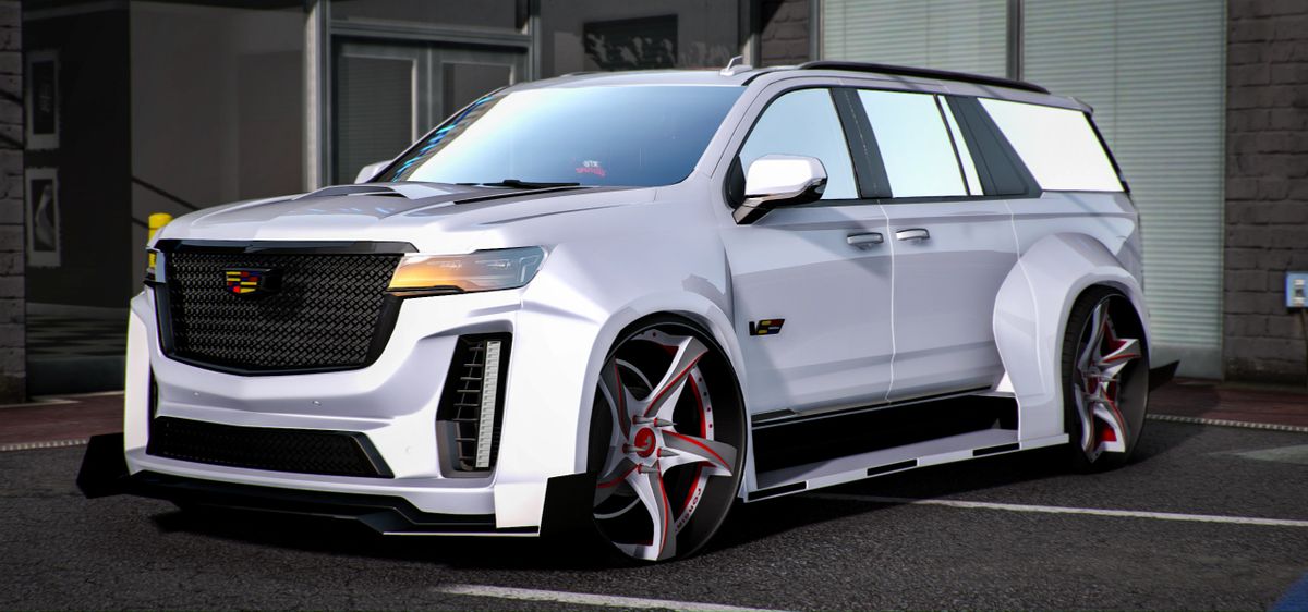 Custom Widebody Cadillac Escalade Fully Bulletproof V2