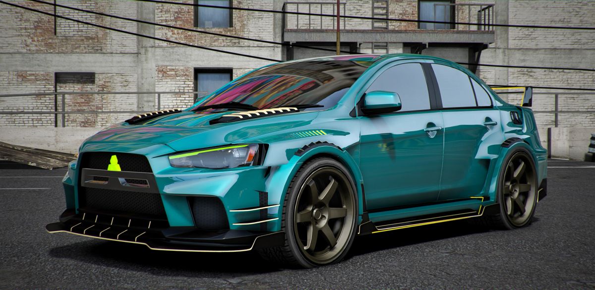 Mitsubishi Evo X RK Edition x Hycade