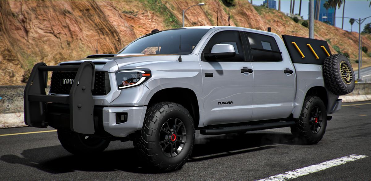 Armored Toyota Tundra TRD