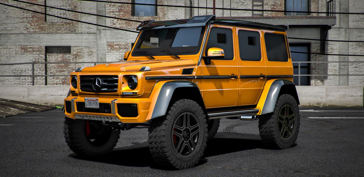 Custom Mercedes-Benz G500 4x4 [Armored Edition]
