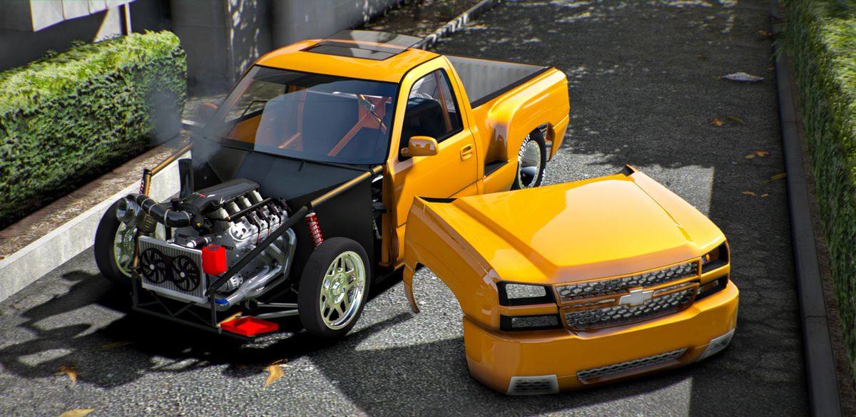 Chevy Silverado Caty Drag Step V2