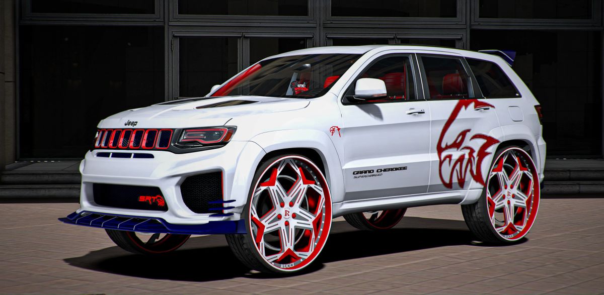 Customs TrackHawk Widebody with Animated Lights
