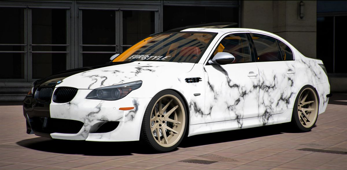 BMW M5 E60 Coupe 2 Tone Livery