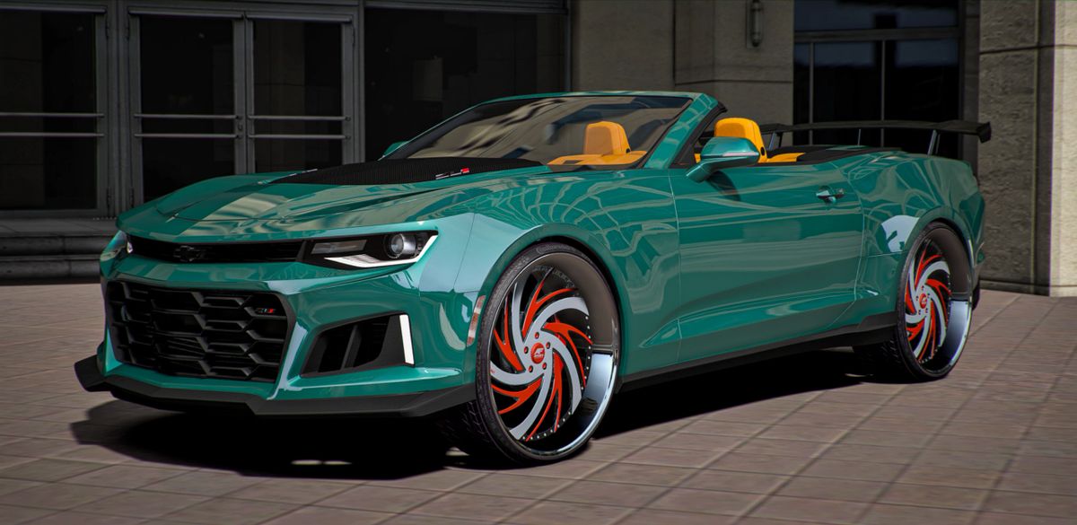 Chevy Camaro ZL1 Vert [Slider] [4 Seater]
