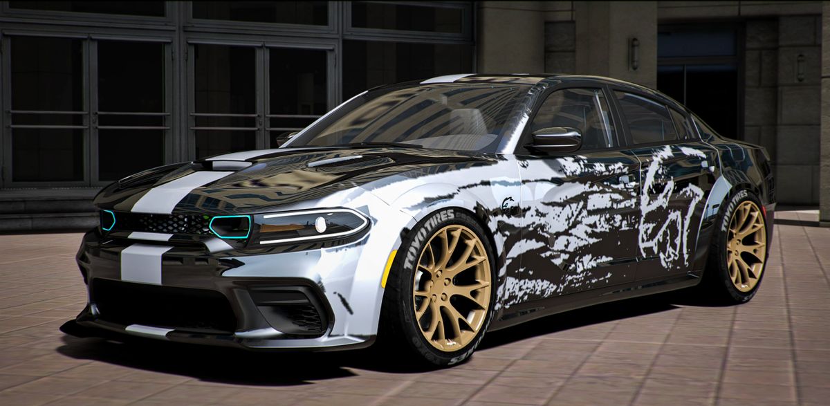 Custom Dodge Charger SRT Hellcat Widebody [3 Liveries] [Slider] [6 Seater]