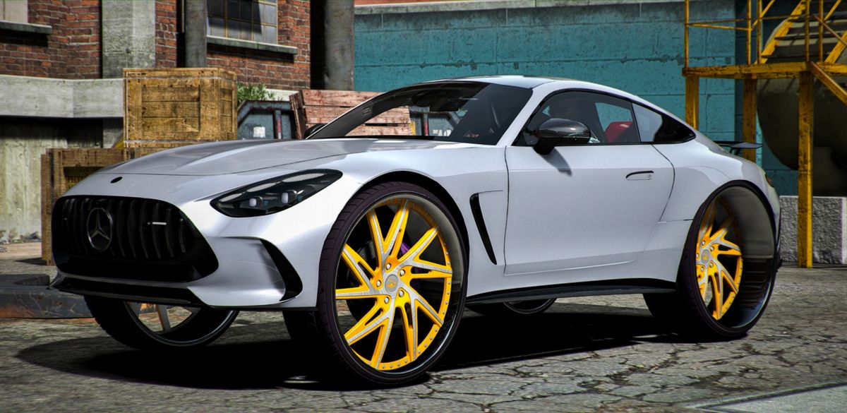 AMG GT 2024 Donk [Animation Sunroof]